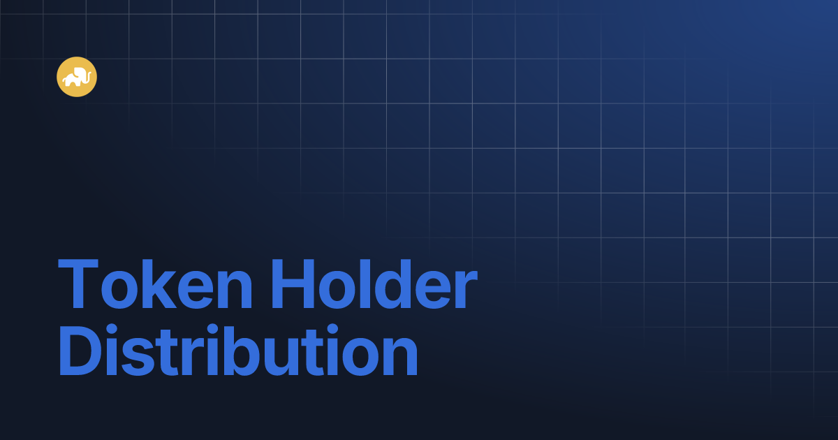 Token Holder Distribution | Elephant Money